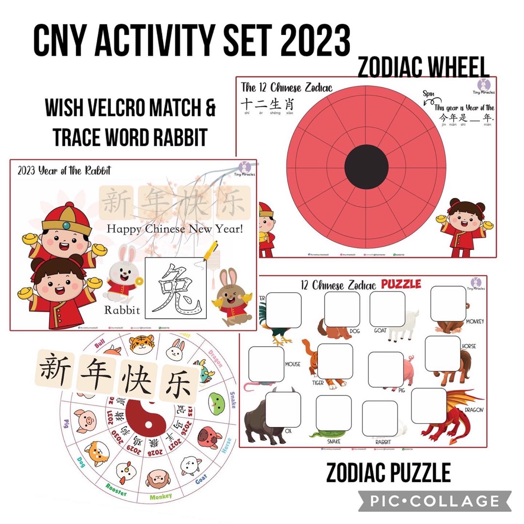 CNY Activity Set 2023, Hobbies & Toys, Books & Magazines, Children's ...