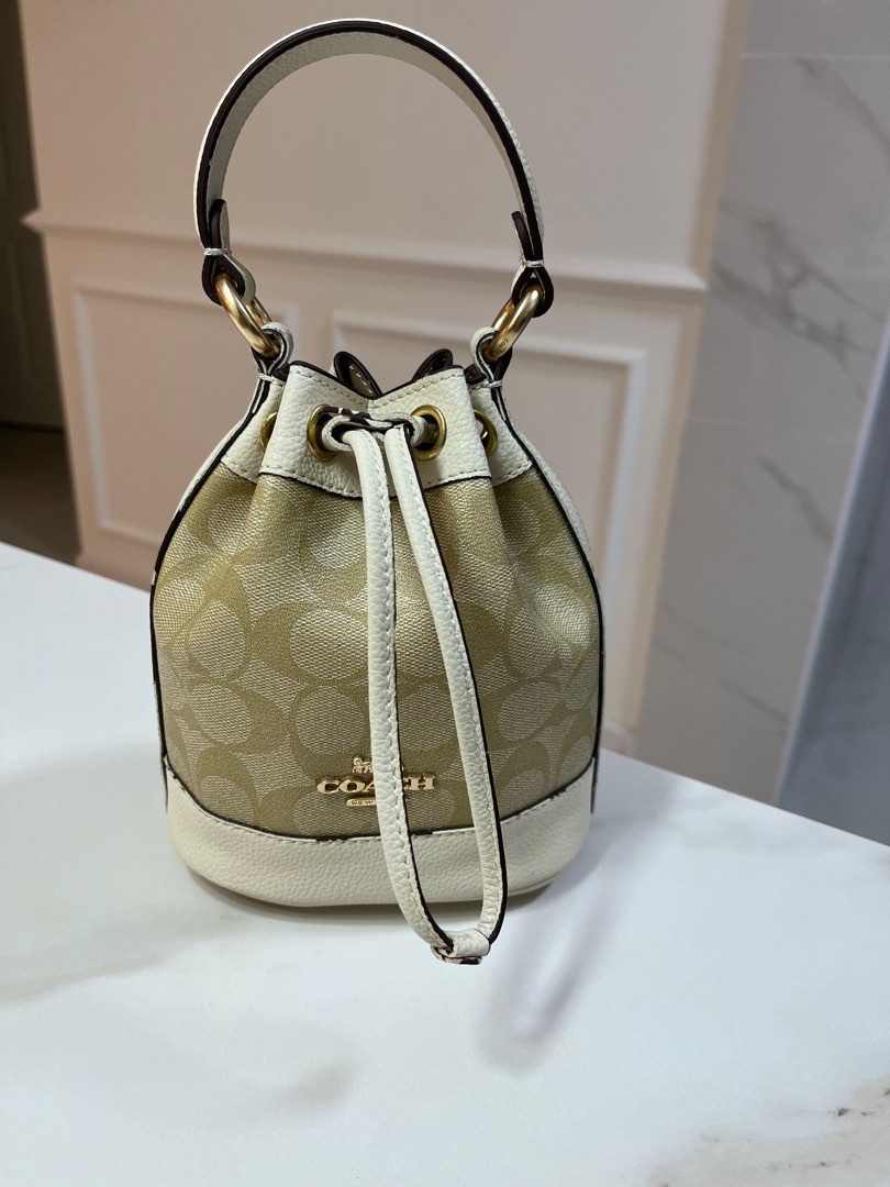 Coach Women Mini Bucket Bag, Women's Fashion, Bags & Wallets, Cross ...