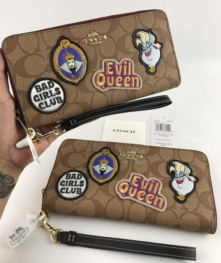 Coach Long Wallet x Disney, Women's Fashion, Bags & Wallets, Wallets ...