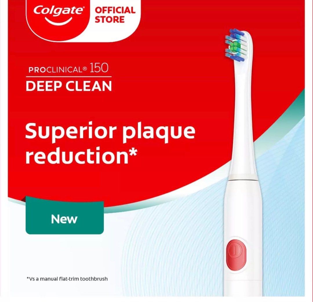 Colgate proclinical B150 electric soft toothbrush, Beauty & Personal ...