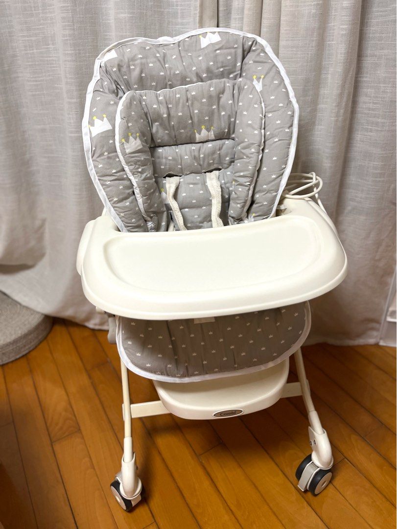 Combi High Chair 電動安撫椅 餐椅 搖椅, 兒童＆孕婦用品, 護理及餵哺, 護理及餵哺 - 嬰兒高腳椅 - Carousell