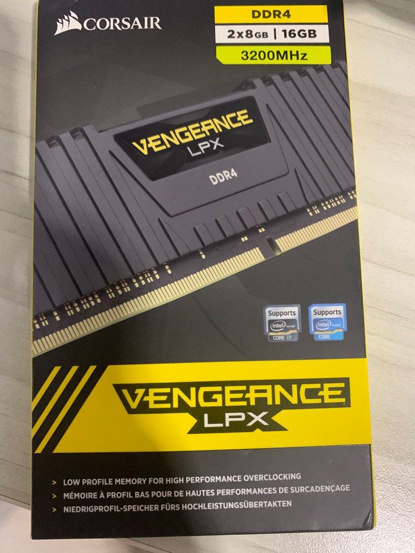 Corsair Vengeance LPX DDR4 RAM 16GB, Computers & Tech, Parts ...