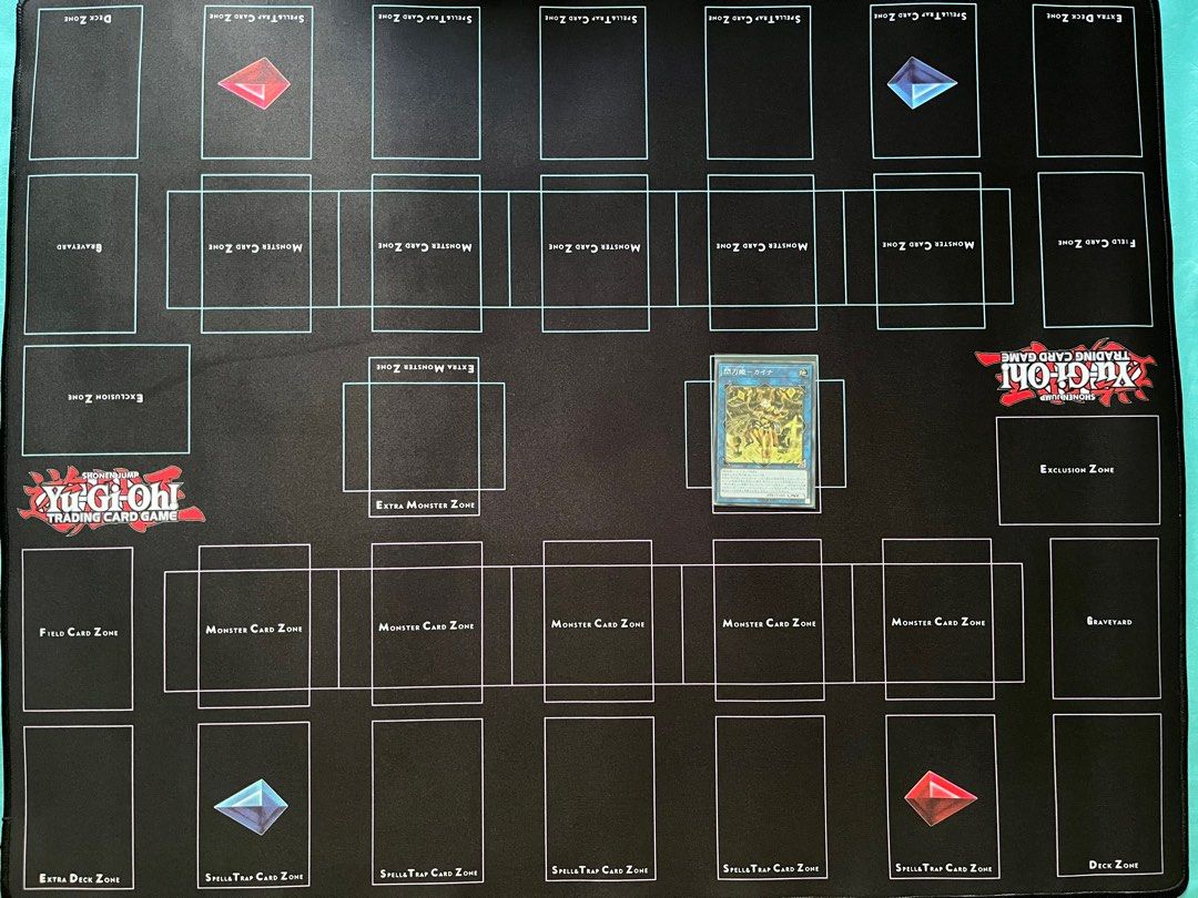 Custom Play mat for YUGIOH (Dual-Player), Hobbies & Toys, Toys & Games ...