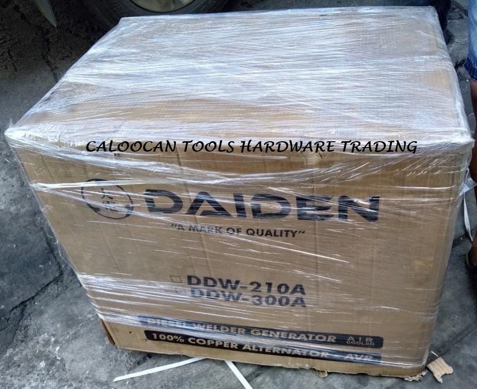 DAIDEN Japan 210A Open-Type Diesel Welding Generator Set (DDW-210A ...