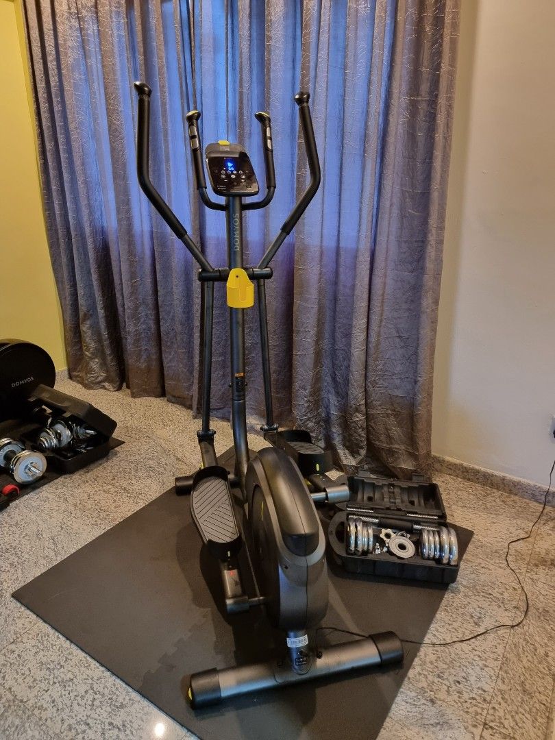 Decathlon Elliptical Machine, Sports Equipment, Exercise & Fitness ...