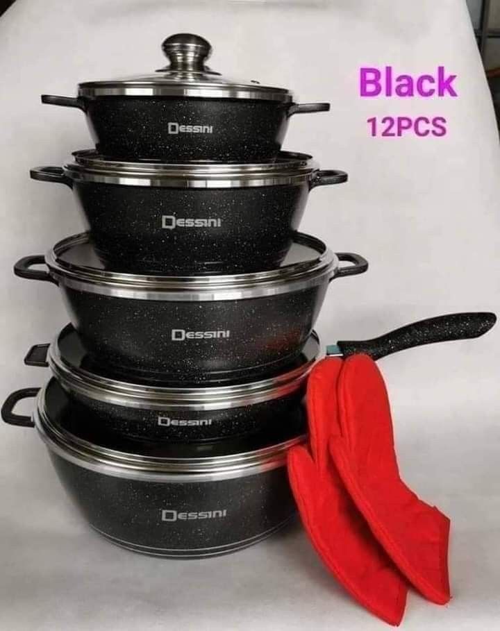 DESSINI COOKWARE SET, Furniture & Home Living, Kitchenware & Tableware ...