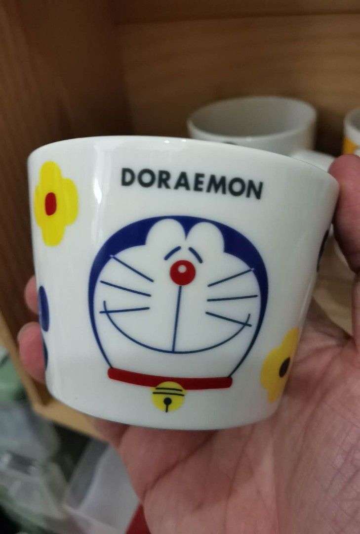 Doraemon Ceramic Mug and Cup Series, Furniture & Home Living ...
