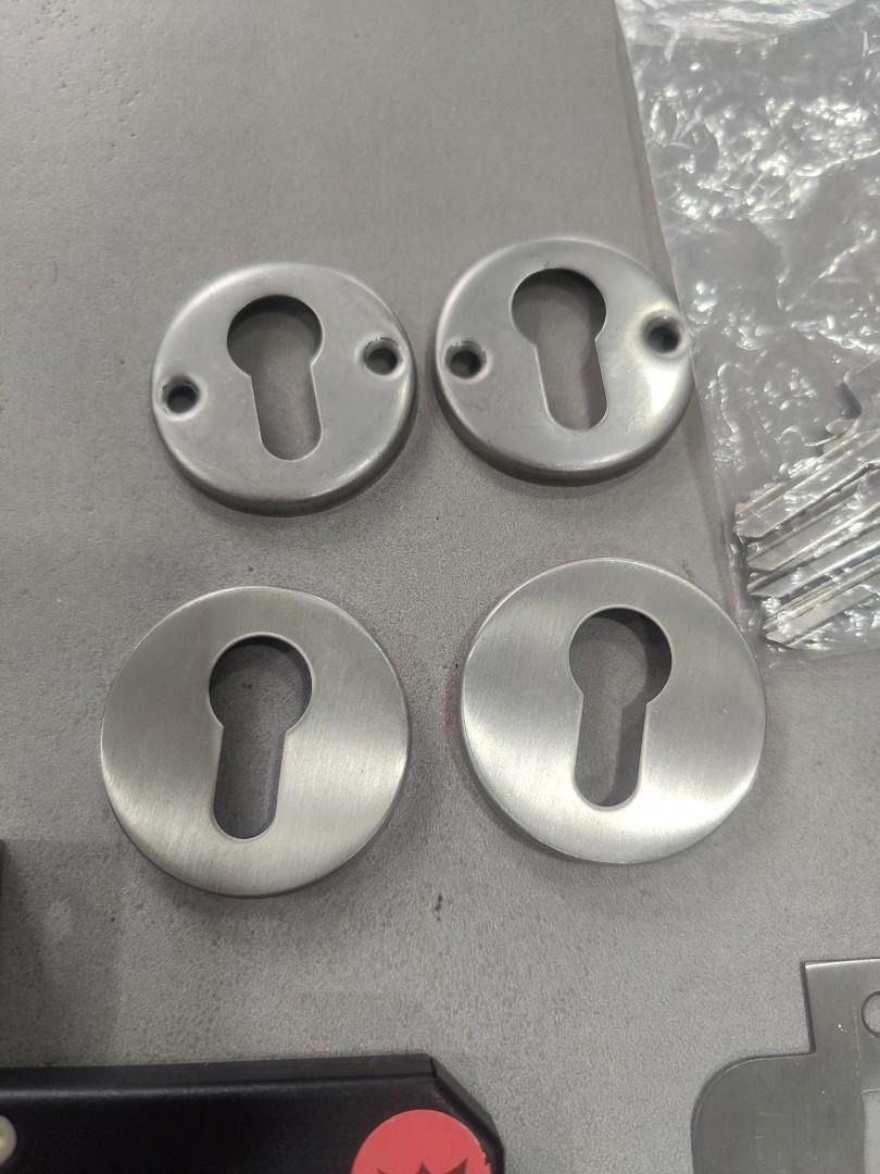 Dorma 232 Mortise Roller Sash Door Lock and Cylinder, Furniture & Home ...