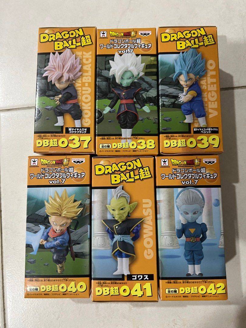 Dragon ball WFC one set 6 pics , Hobbies & Toys, Toys & Games on Carousell