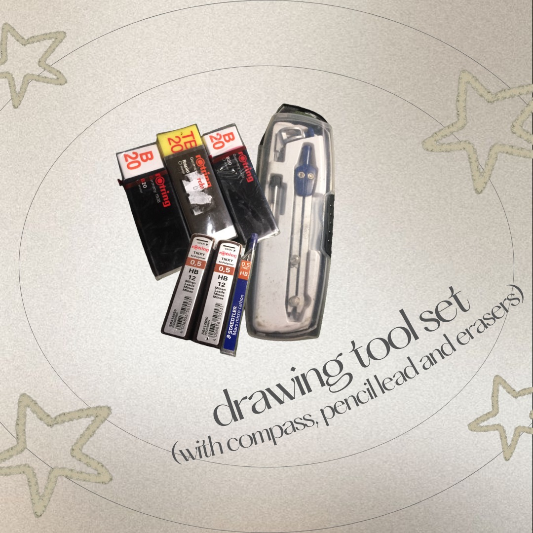 drawing tool set, Hobbies & Toys, Stationary & Craft, Stationery ...