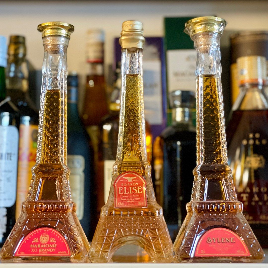 Eiffle Tower Cognac France vintage 200ml, Food & Drinks, Beverages on Carousell