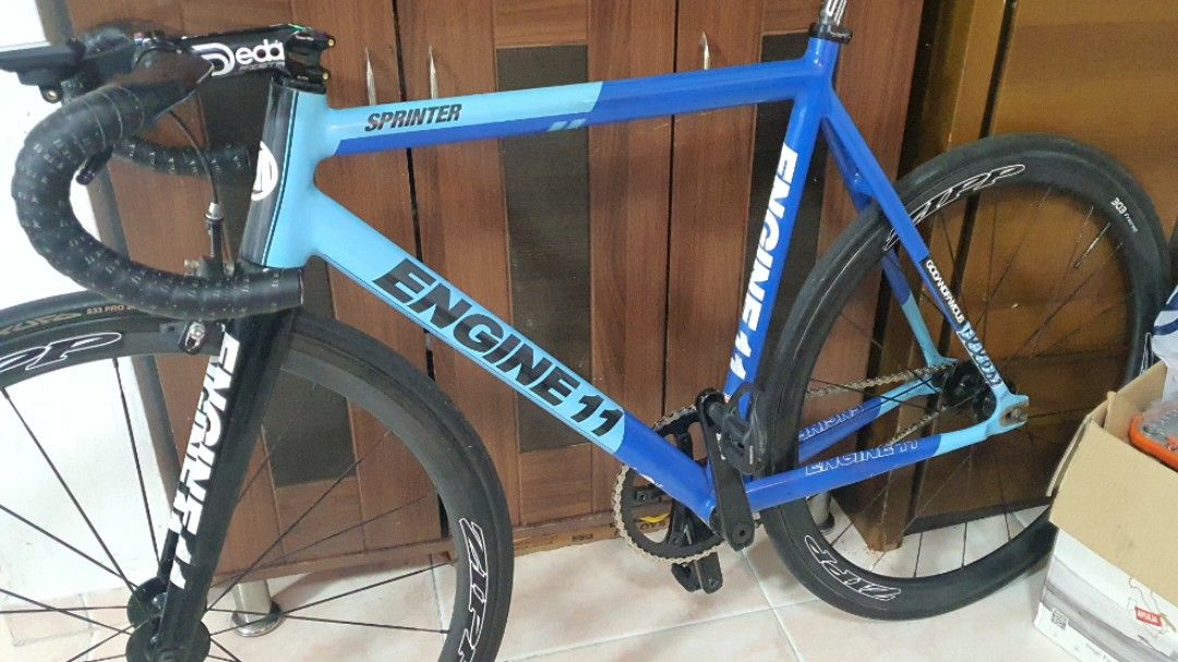 Engine 11 sprinter blue 54 frameset, Sports Equipment, Bicycles & Parts ...