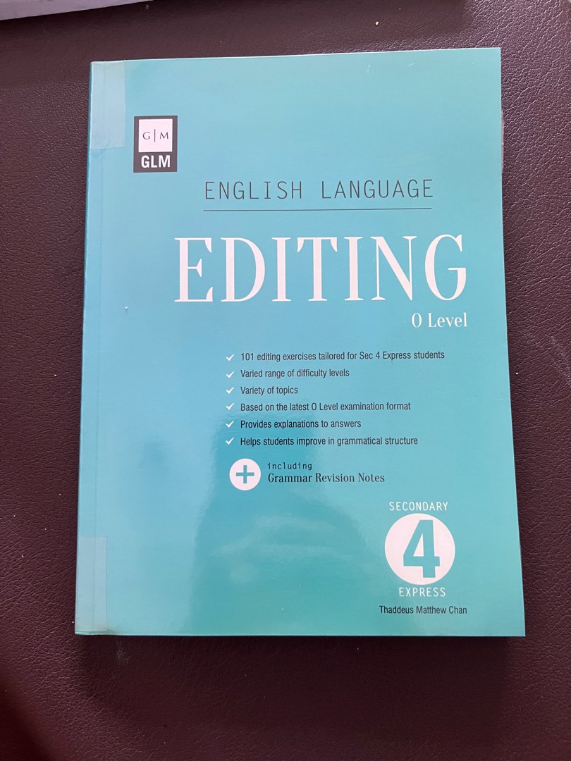 English Language Editing O Level, Everything Else on Carousell English Language Editing O Level, Everything Else on Carousell