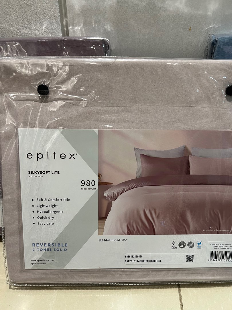 epitex Queensize fitted sheet set 980TC, Furniture & Home Living ...