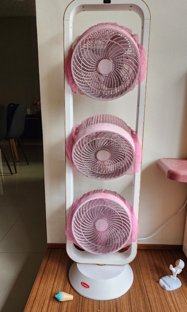 Europace Trio Turbo Oscillating Fan, Furniture & Home Living, Lighting ...