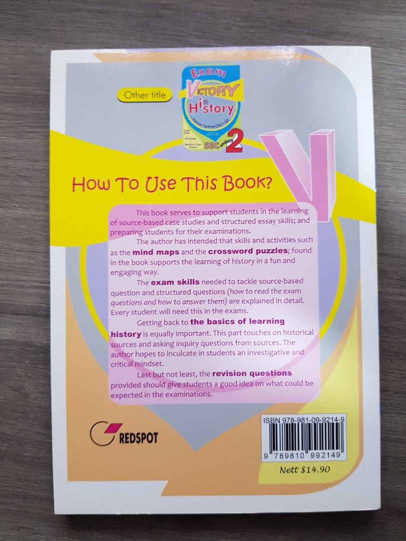 Exam victory in history assessment book, Hobbies & Toys, Books ...