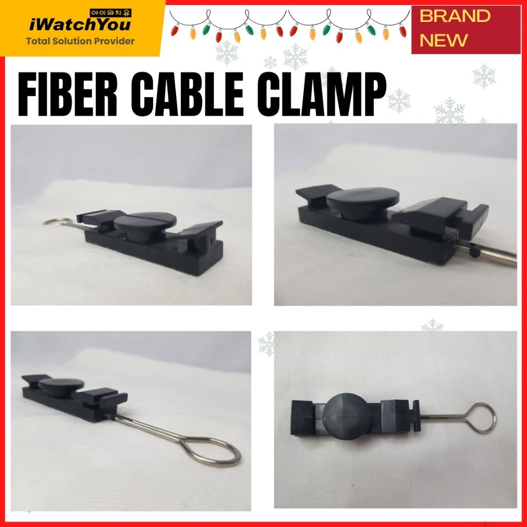 FIBER CLAMP S TYPE, Furniture & Home Living, Security & Locks, Security ...