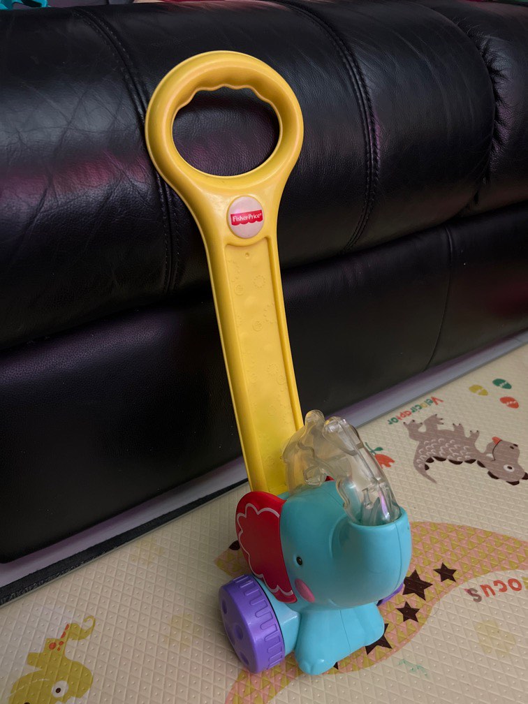 Fisher Price Elephant Roller Stick, Hobbies & Toys, Toys & Games on ...