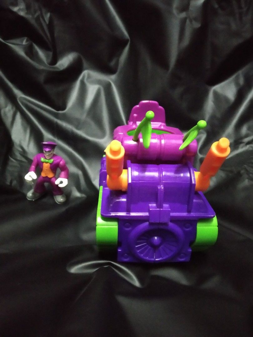 Fisher Price Imaginext DC Super Friends Vehicle The Joker Tank, Hobbies ...