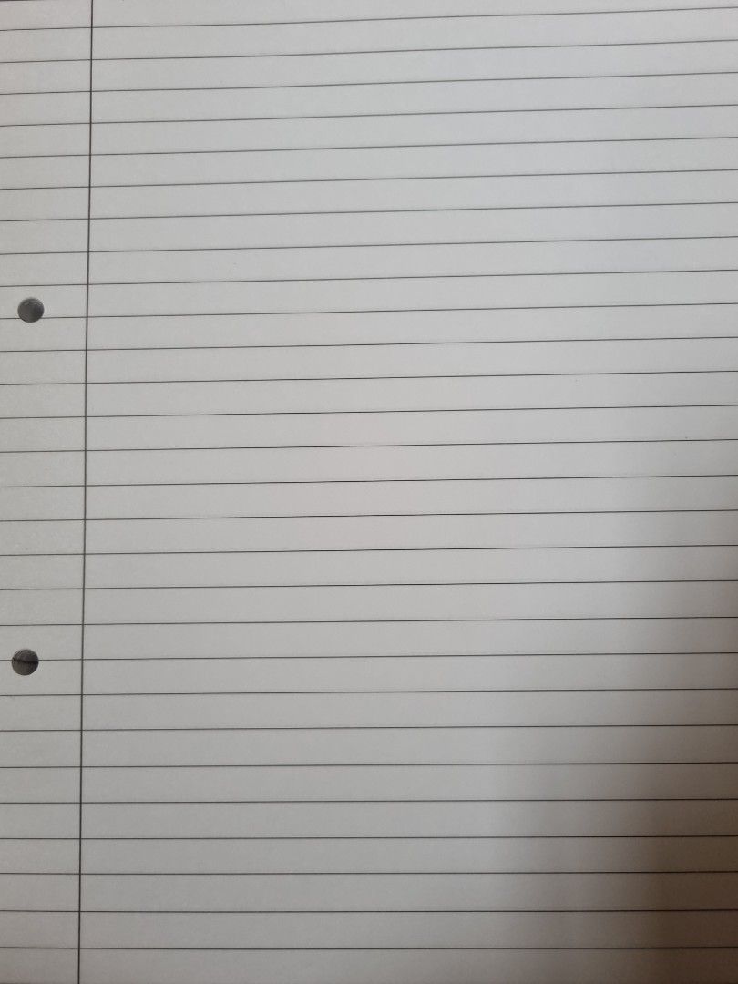 Foolscape paper (100 sheets), Hobbies & Toys, Stationery & Craft ...