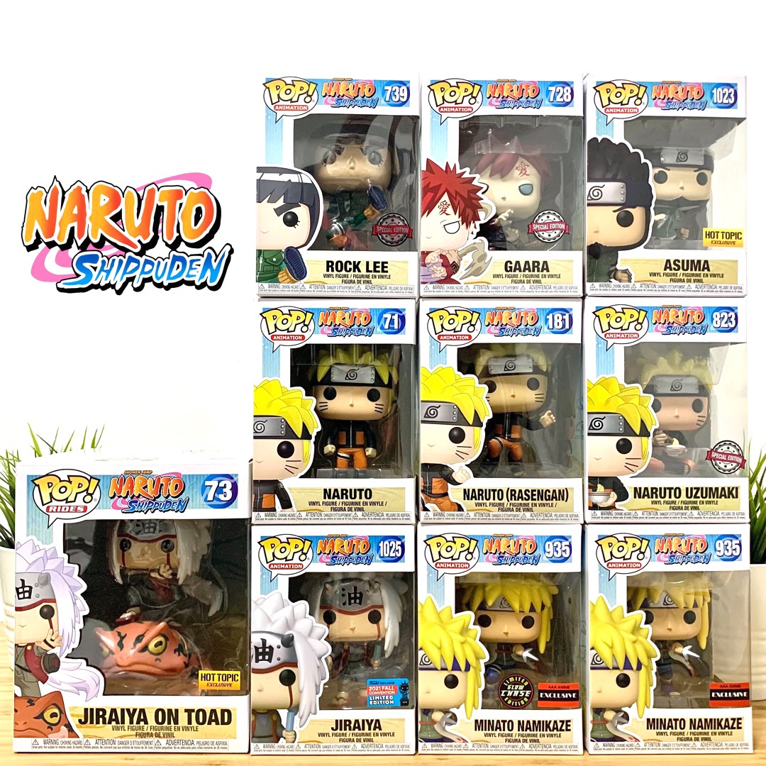 Funko Pop Animation Naruto Shippuden / Jiraiya on Toad Hot Topic ...