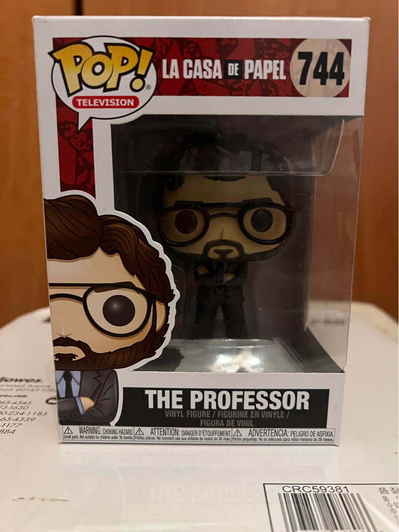 Funko POP! Money Heist The Professor, Hobbies & Toys, Memorabilia ...