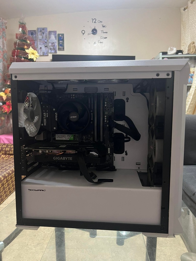 Gaming PC Desktop Rig: Ryzen 5 3600, B450M, 16GB RAM, GTX 1660 Super ...