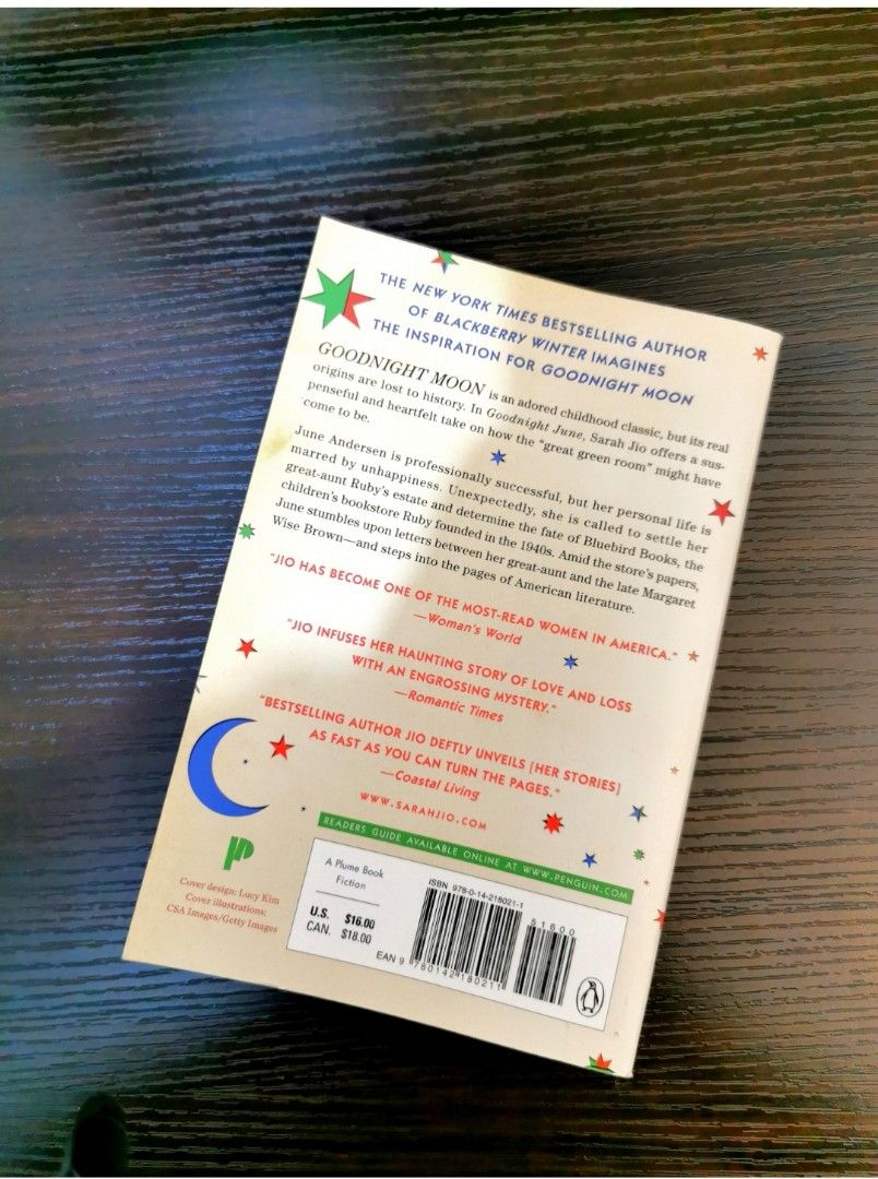 Goodnight June by Sarah Jio, Hobbies & Toys, Books & Magazines, Fiction ...