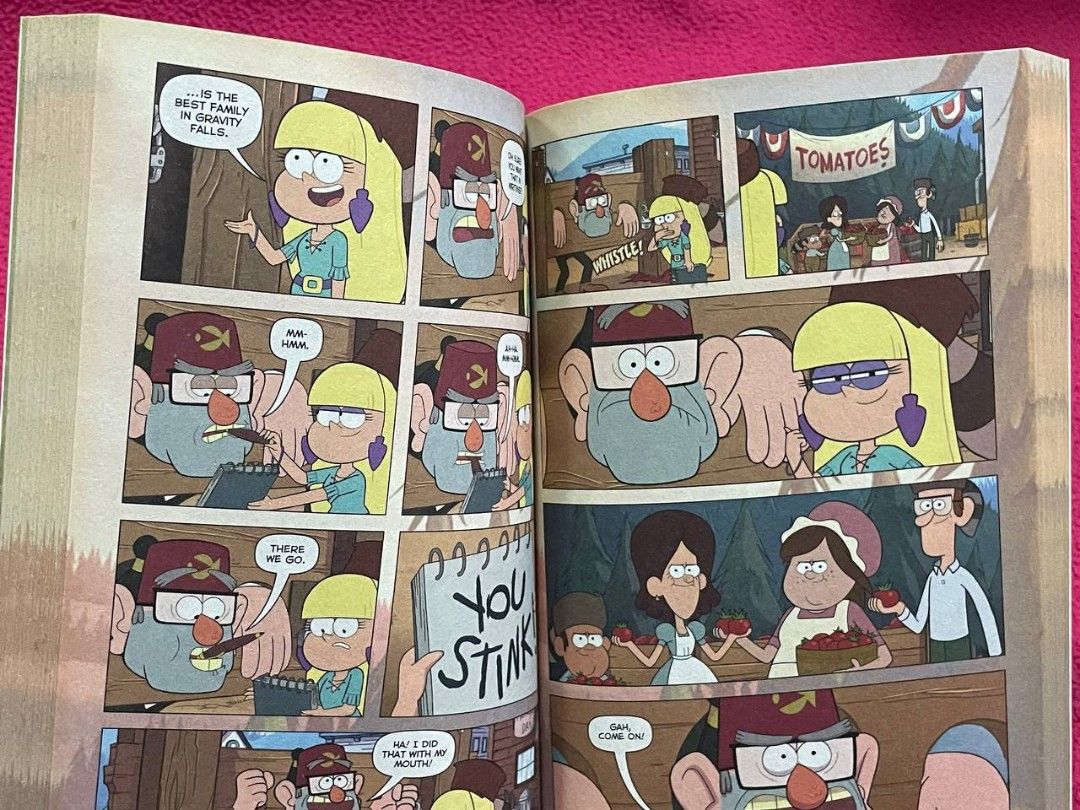 Gravity Falls comics Vol. 1 - 3 + Dipper and Mabel's Guide to Mystery and Nonstop Fun, Hobbies ...