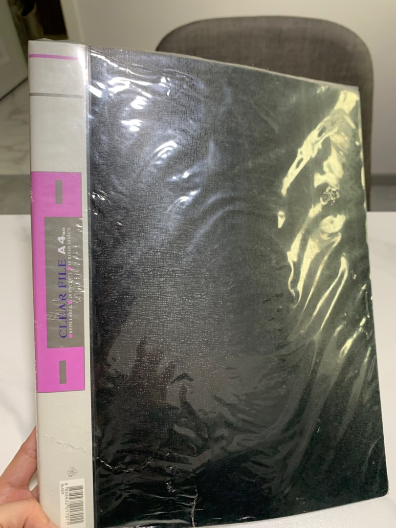 Green files with clear inserts, Hobbies & Toys, Stationery & Craft ...