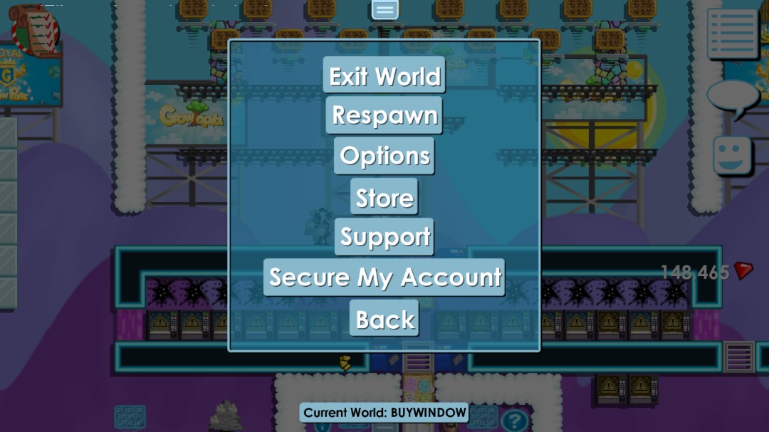 Growtopia Rare World Name "BUYWINDOW", Video Gaming, Gaming Accessories ...