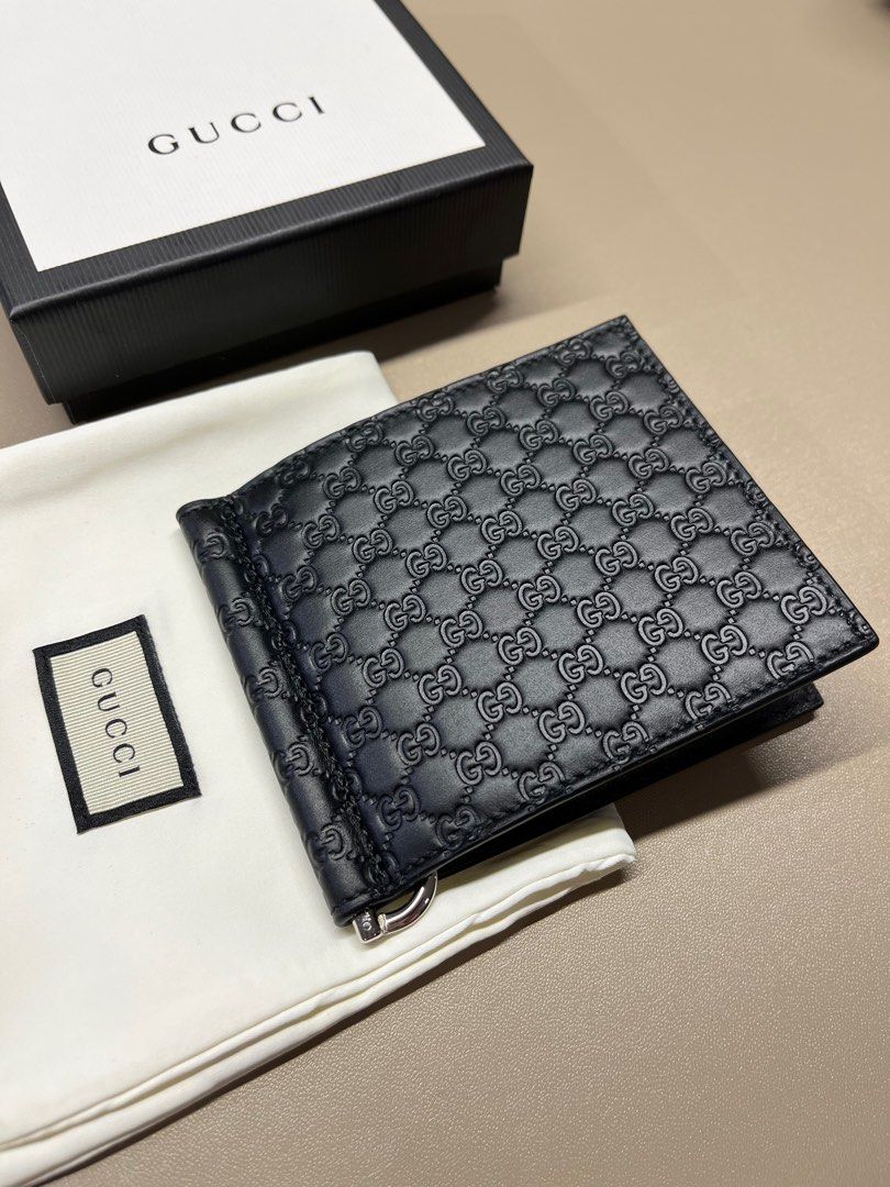 Gucci Microguccisima Money Clip, Men's Fashion, Watches & Accessories ...