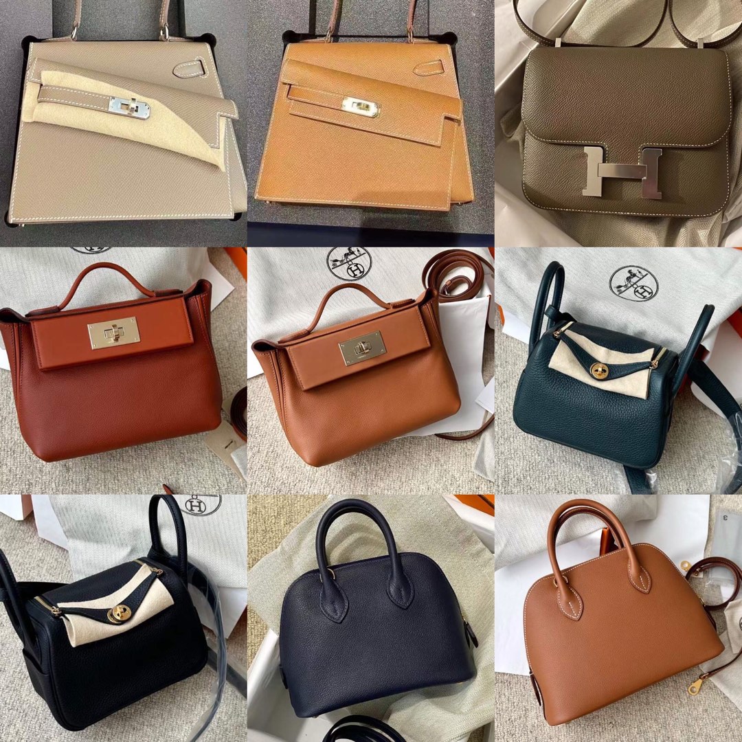 Hermès mini 2424 Bolide 25 mini constance Kelly20 Disorder, 名牌, 手袋及銀包 ...
