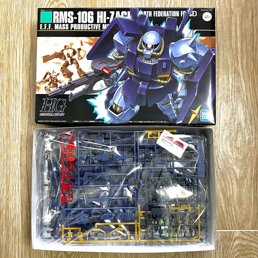 HGUC Hi Zack EFF Color type 高渣古 地球聯邦軍配色版, 興趣及遊戲, 玩具 & 遊戲類 - Carousell
