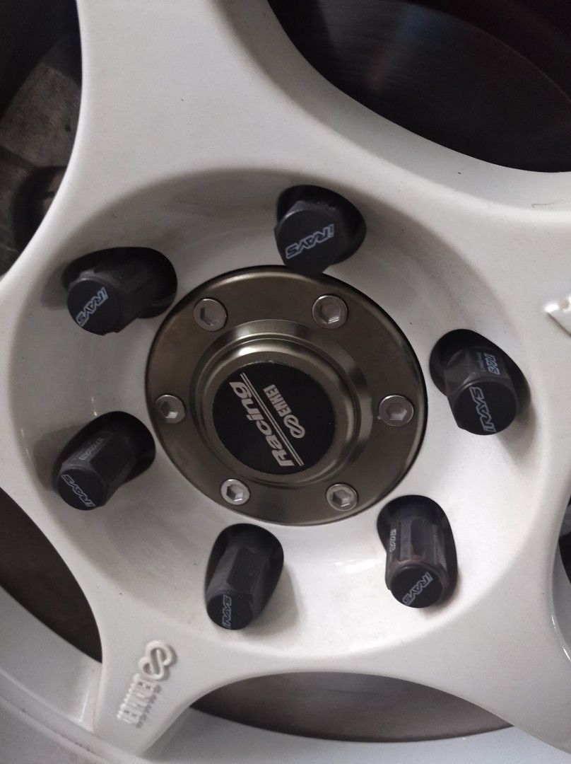 Hiace rim enkei rp01, Car Accessories, Tyres & Rims on Carousell