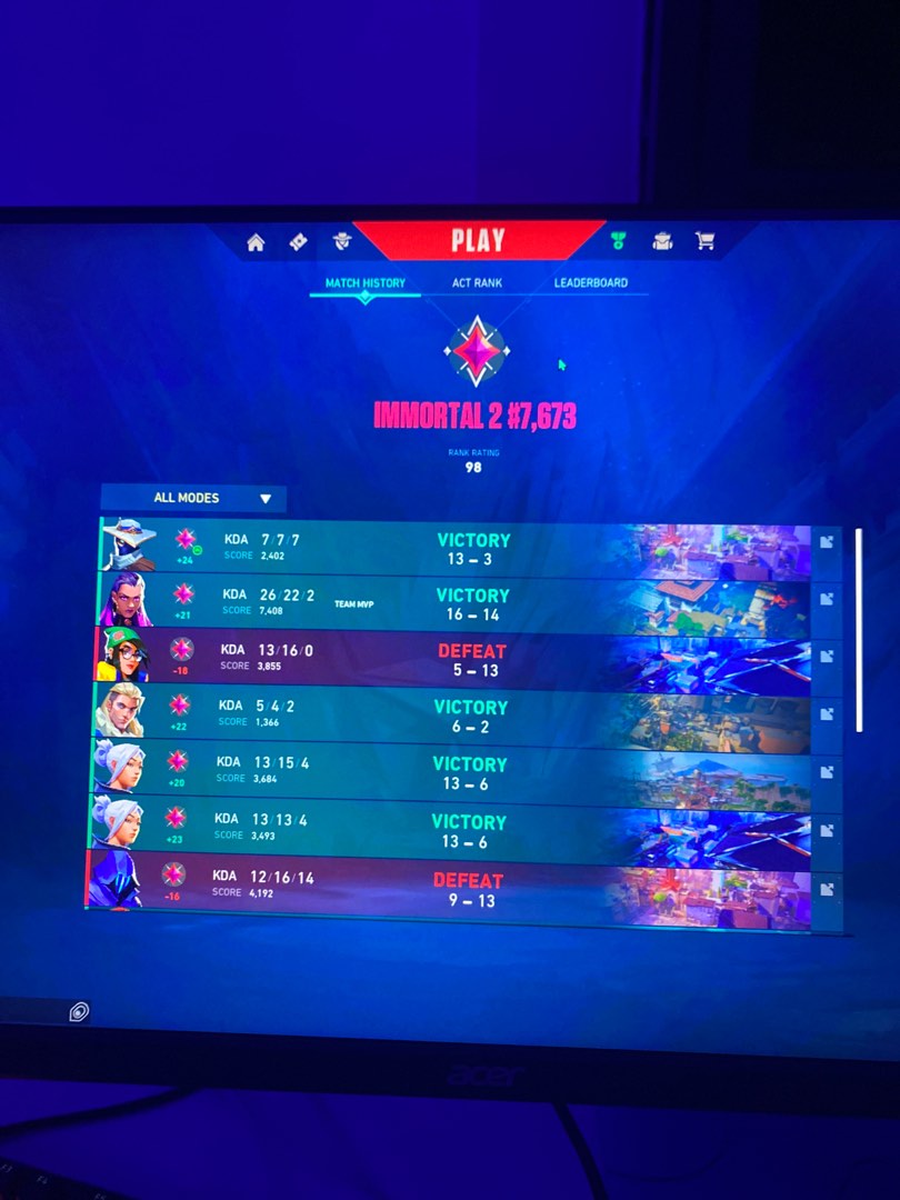 HIGH ELO IMMORTAL 2 ACCOUNT!, Video Gaming, Gaming Accessories, In-Game ...