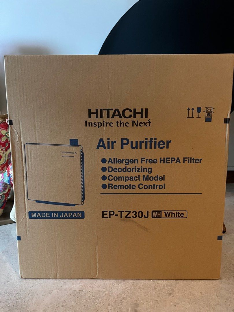 Hitachi Air Purifier BNIB EP-TZ30J, TV & Home Appliances, Air Purifiers ...