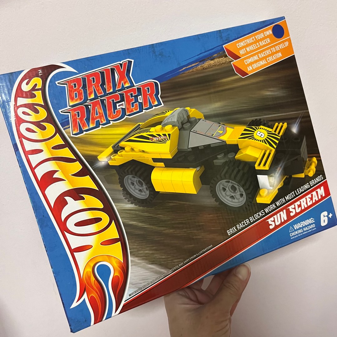 Hot Wheels brick racer car, Hobbies & Toys, Toys & Games on Carousell