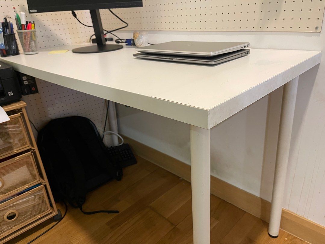 IKEA LINNMON / ADILS Study Office Table, Furniture & Home Living ...