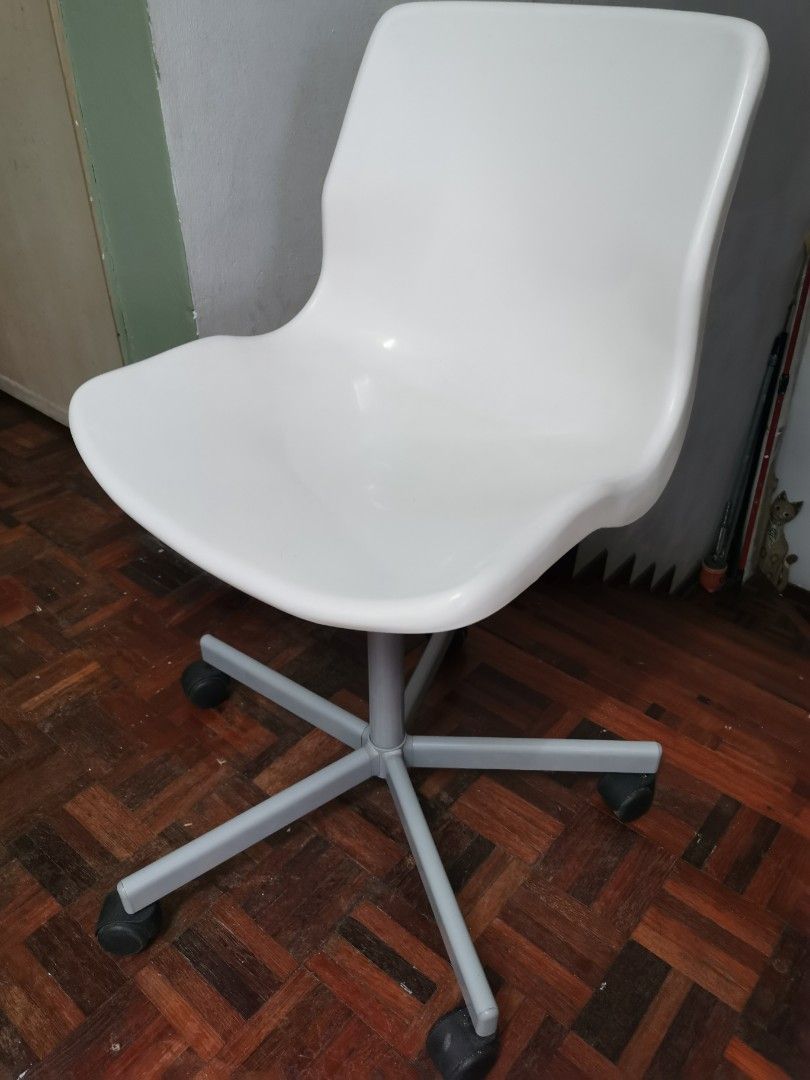 Ikea Snille Swivel Chair White Furniture And Home Living Furniture
