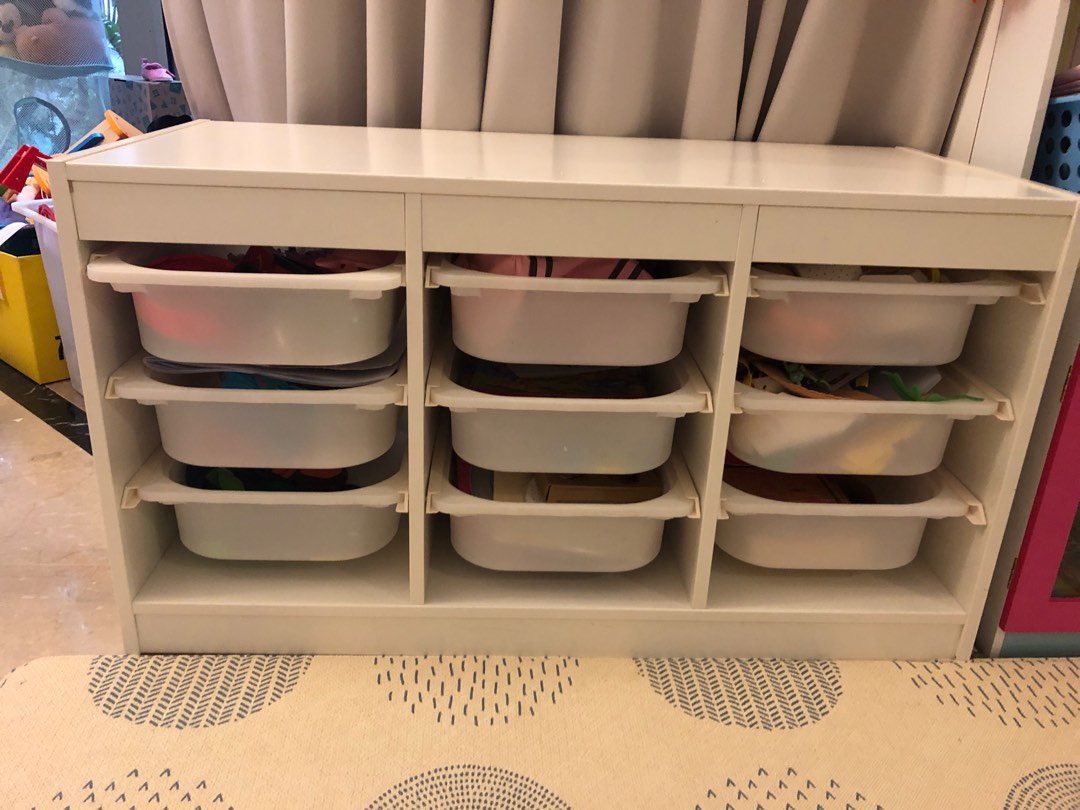 Ikea Trofast draws, Furniture & Home Living, Furniture, Shelves ...