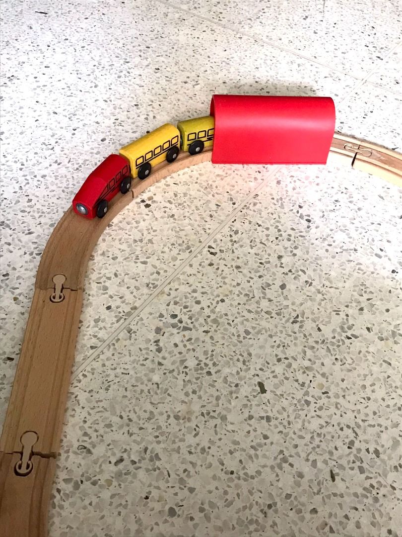 IKEA wooden train track, bridge & tunnel set, Hobbies & Toys, Toys ...