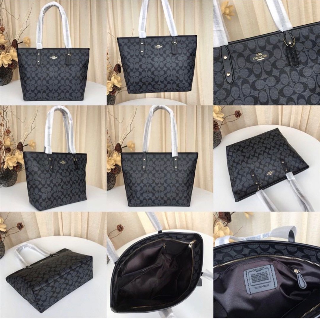 Coach zip tote bag, Women's Fashion, Bags & Wallets, Tote Bags on Carousell