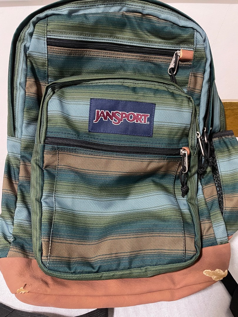 JanSport Cool Student Surfside Stripe Backpack, Men's Fashion, Bags ...