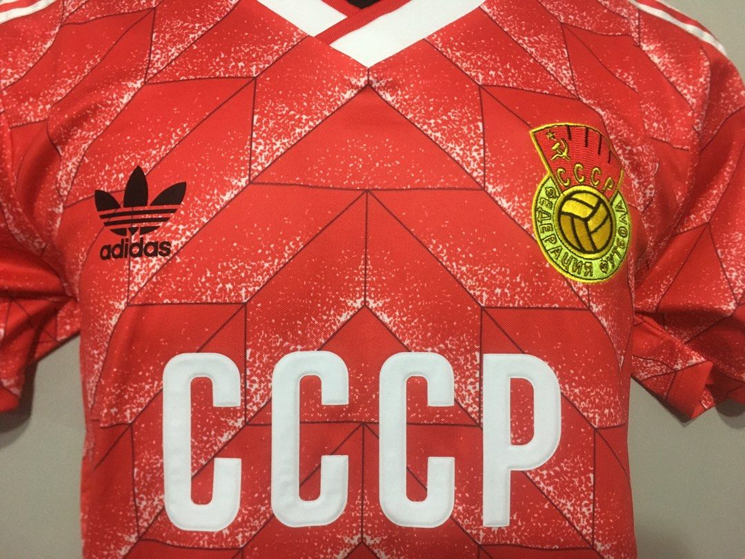 Jersi Retro Soviet Union 1988/89 Home, Men's Fashion, Activewear on ...