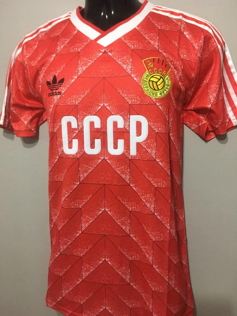 Jersi Retro Soviet Union 1988/89 Home, Men's Fashion, Activewear on ...