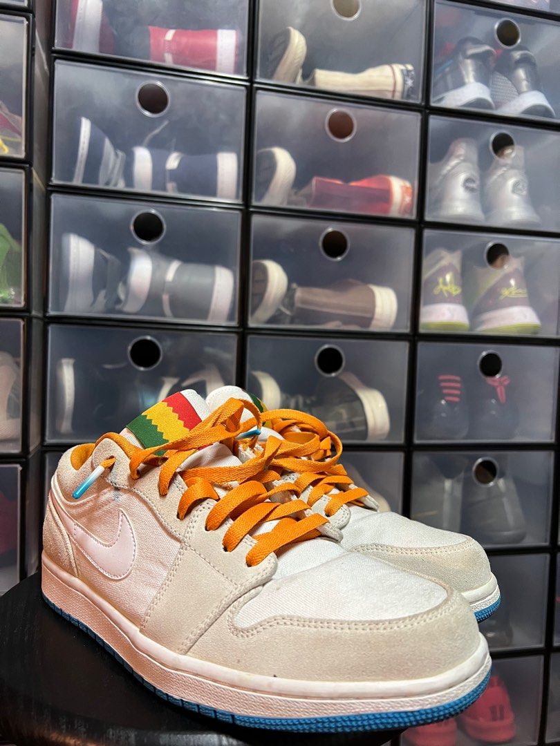 Jordan 1 Low City Pack - Los Angeles, Men's Fashion, Footwear, Sneakers ...