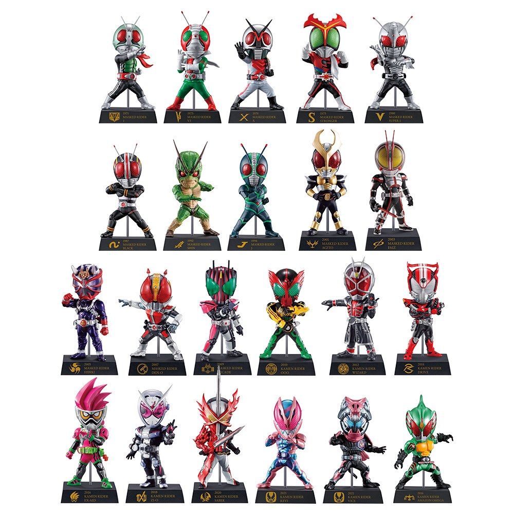 Kamen Rider 50th Anniversary Vol 1 & Vol 2 Prize E, Hobbies & Toys ...