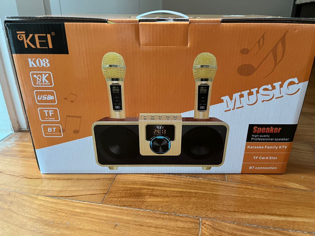 KEI K08 karaoke system, Audio, Other Audio Equipment on Carousell