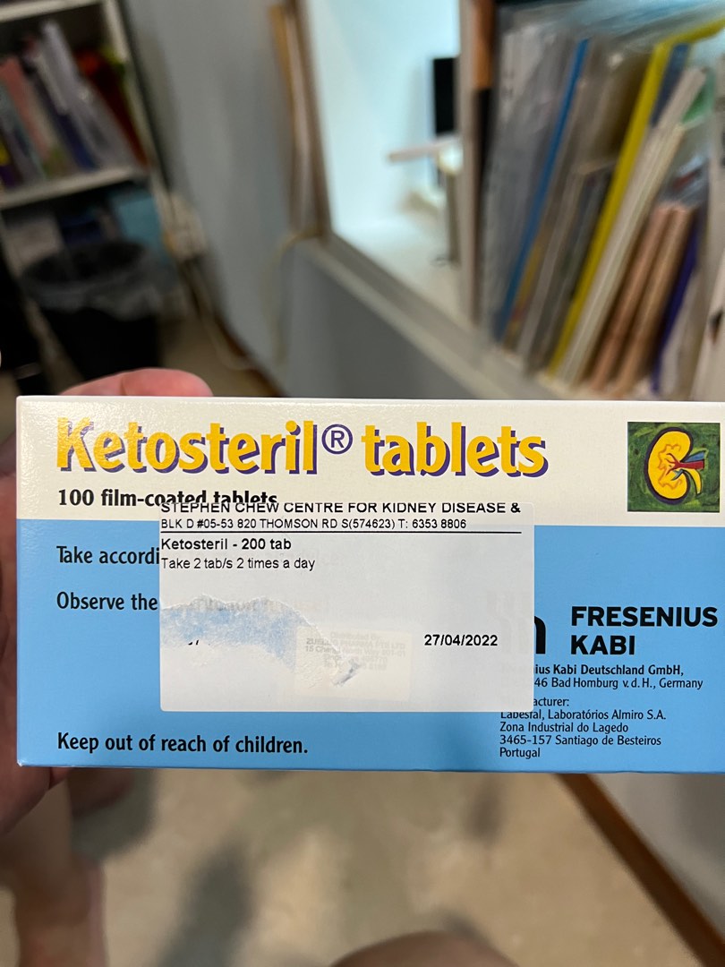 Ketosteril tablets, Health & Nutrition, Health Supplements, Vitamins ...